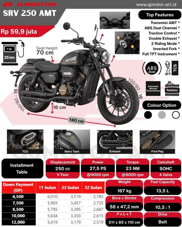 SRV 250 AMT - QJ Motor