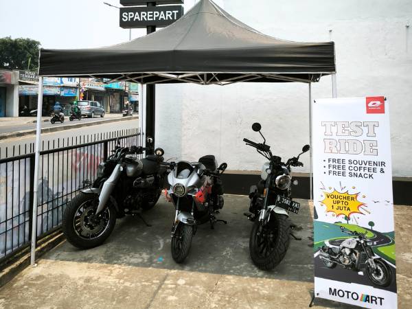 Test Ride QJMOTOR Gratis